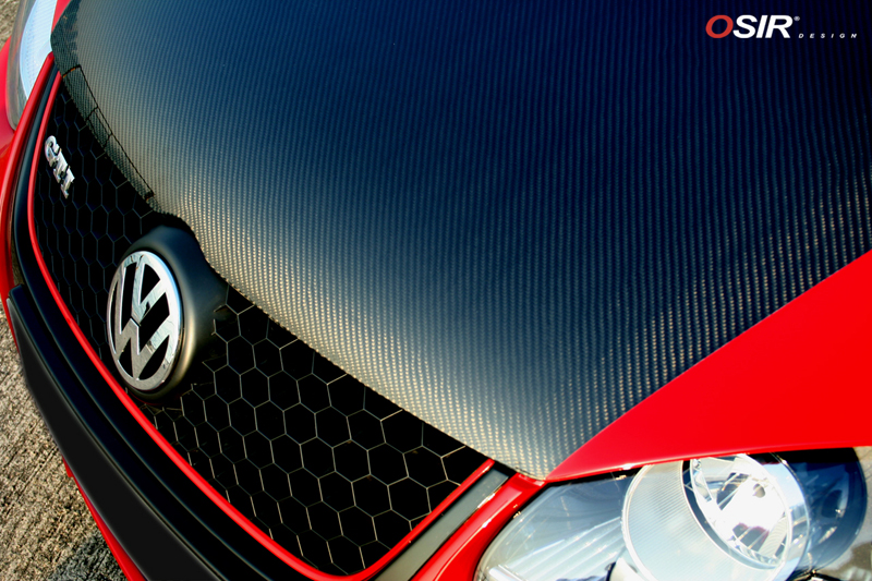 Karbon - Capot carbone R avec extracteurs